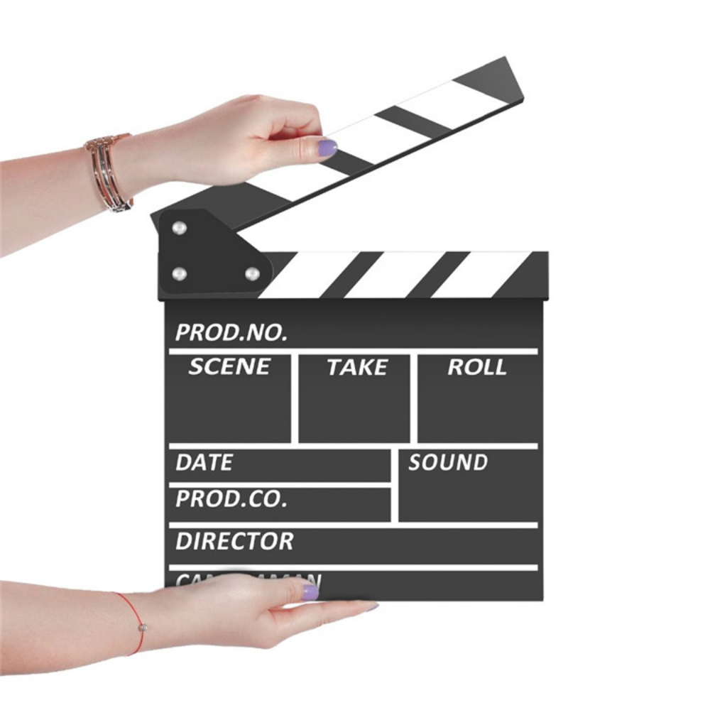 Woopower Profesional Clapper Board Papan Take Action Film Sutradara ...