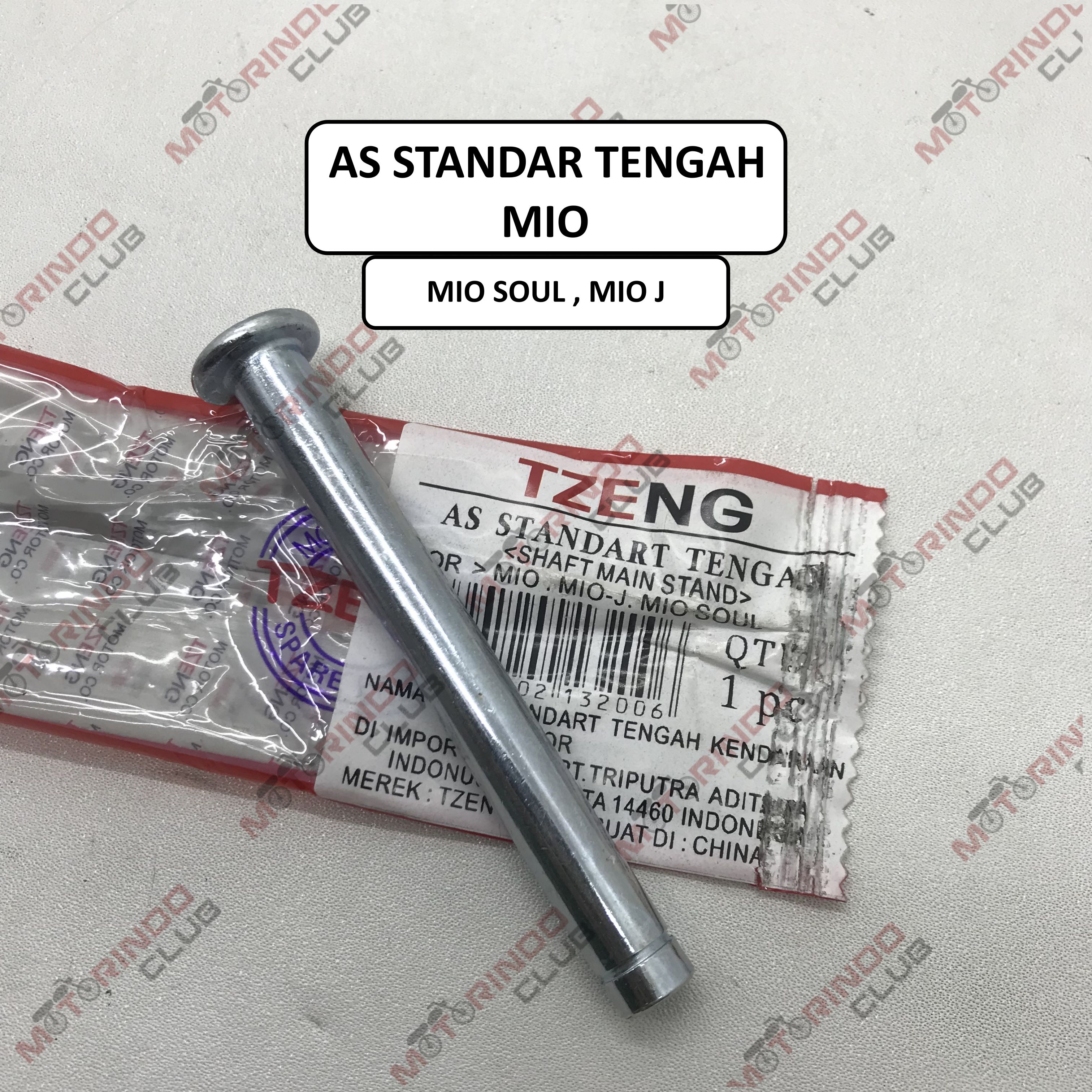 As Standar Tengah / As Standar Dua (2) motor MIO ; MIO SOUL ; MIO J merek Tzeng | Lazada Indonesia