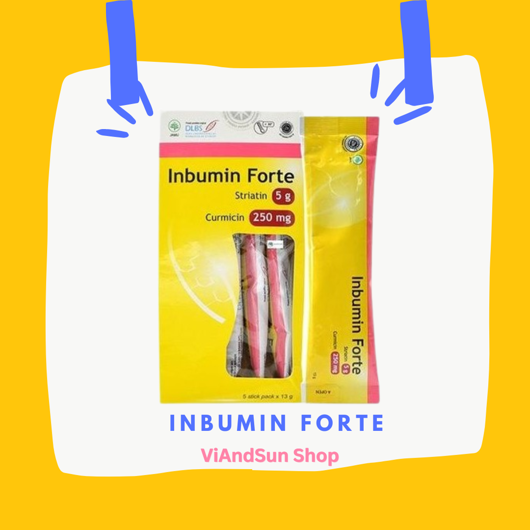 INBUMIN FORTE 1BOX = 5 SACHET | Lazada Indonesia