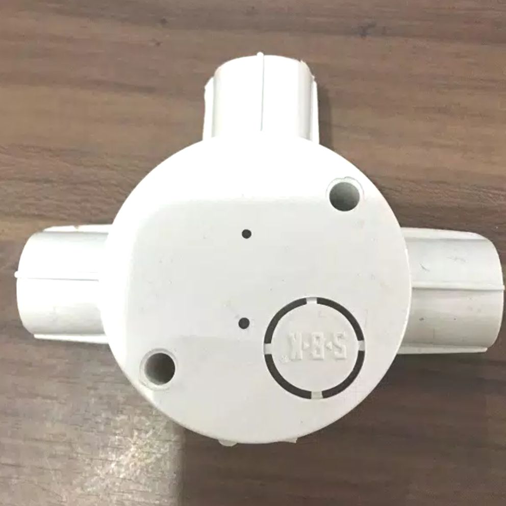 T dus cabang tiga / sambungan kabel / t dus putih | Lazada Indonesia