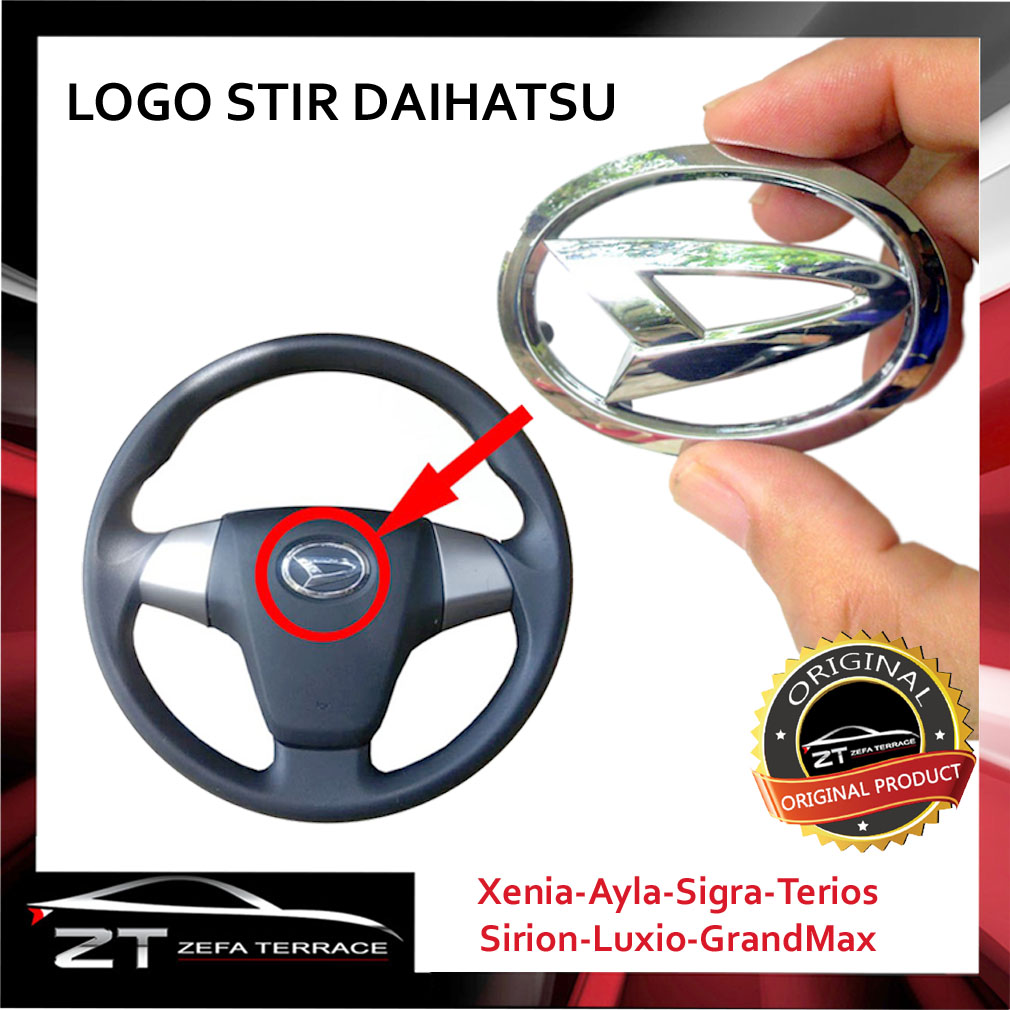 Logo Emblem Stir Daihatsu Xenia Ayla Sigra Terios Sirion Luxio GrandMax ...