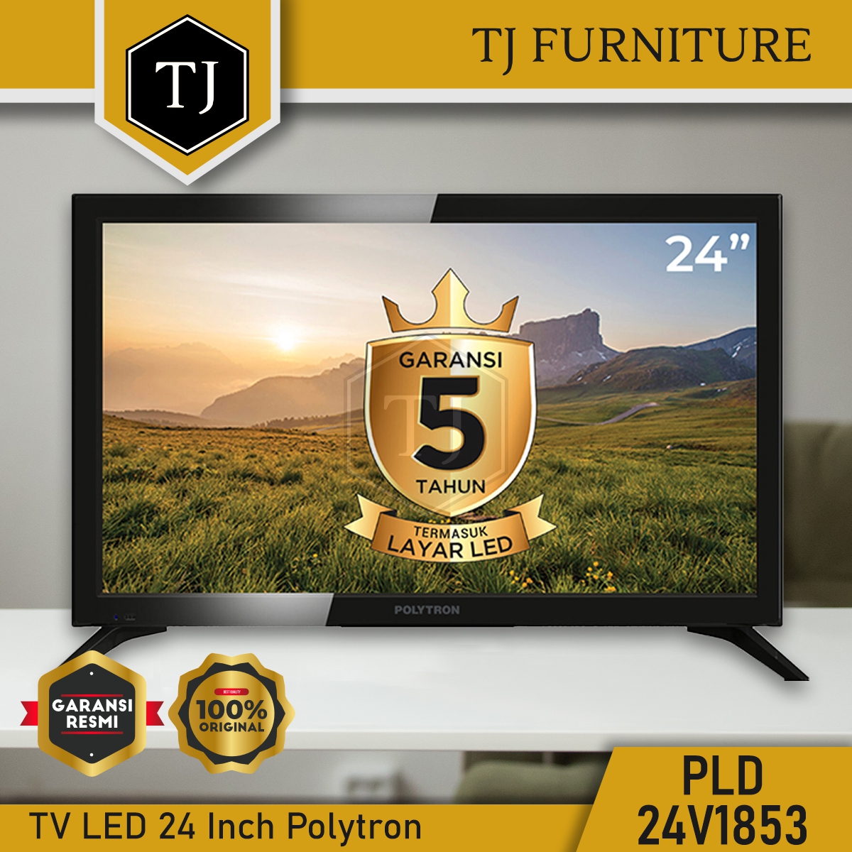 Polytron TV Digital LED TV 24″ PLD 24V1853 / TV 24 Inch PLD 24 V 1853 ...