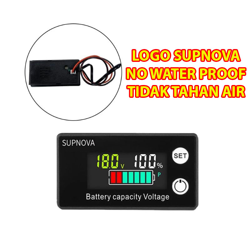 Supnova Battery Capacity Voltage Motor dan Sepeda Listrik 8V - 100V SLA ...