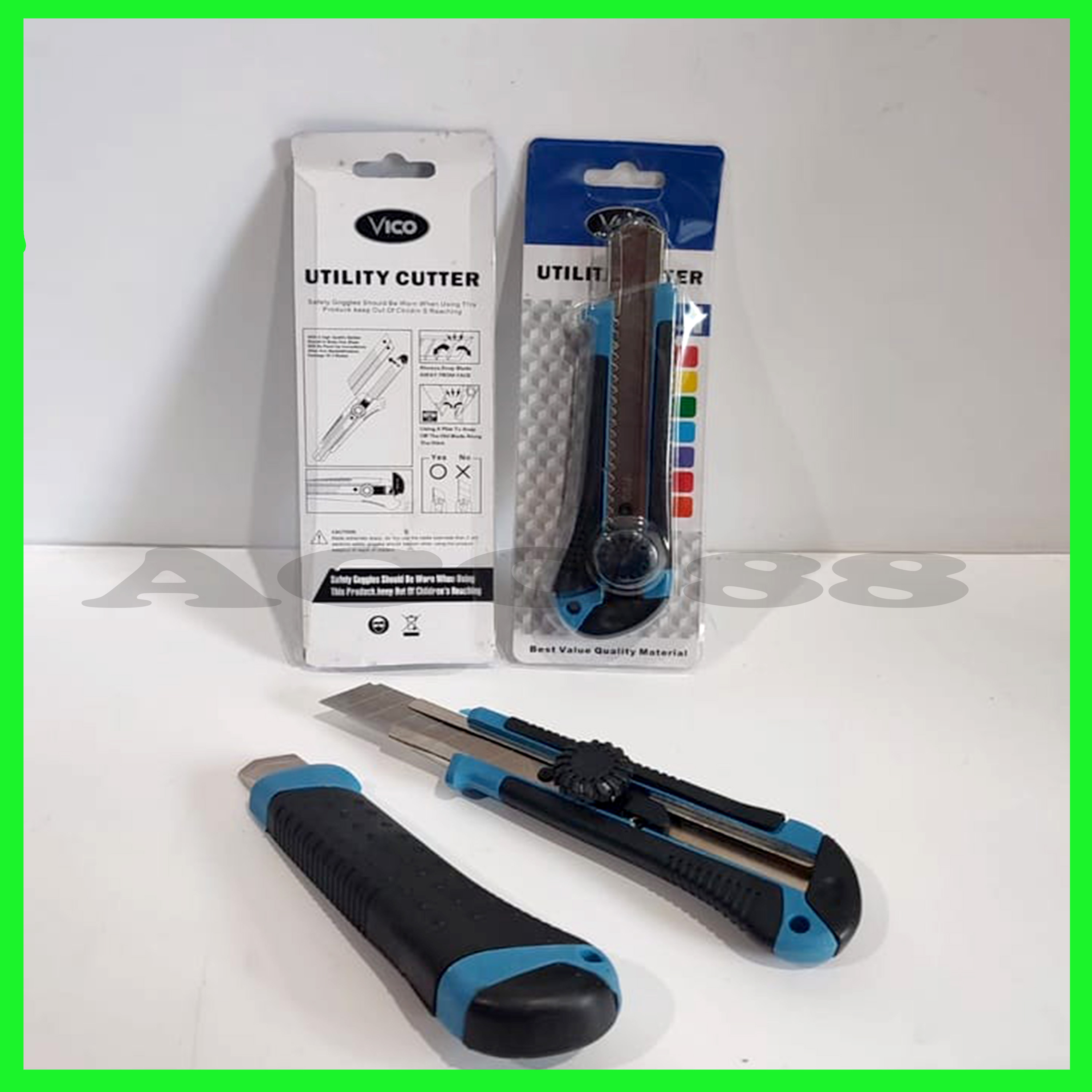 Pisau Cutter Besar Model Putar VICO | Lazada Indonesia