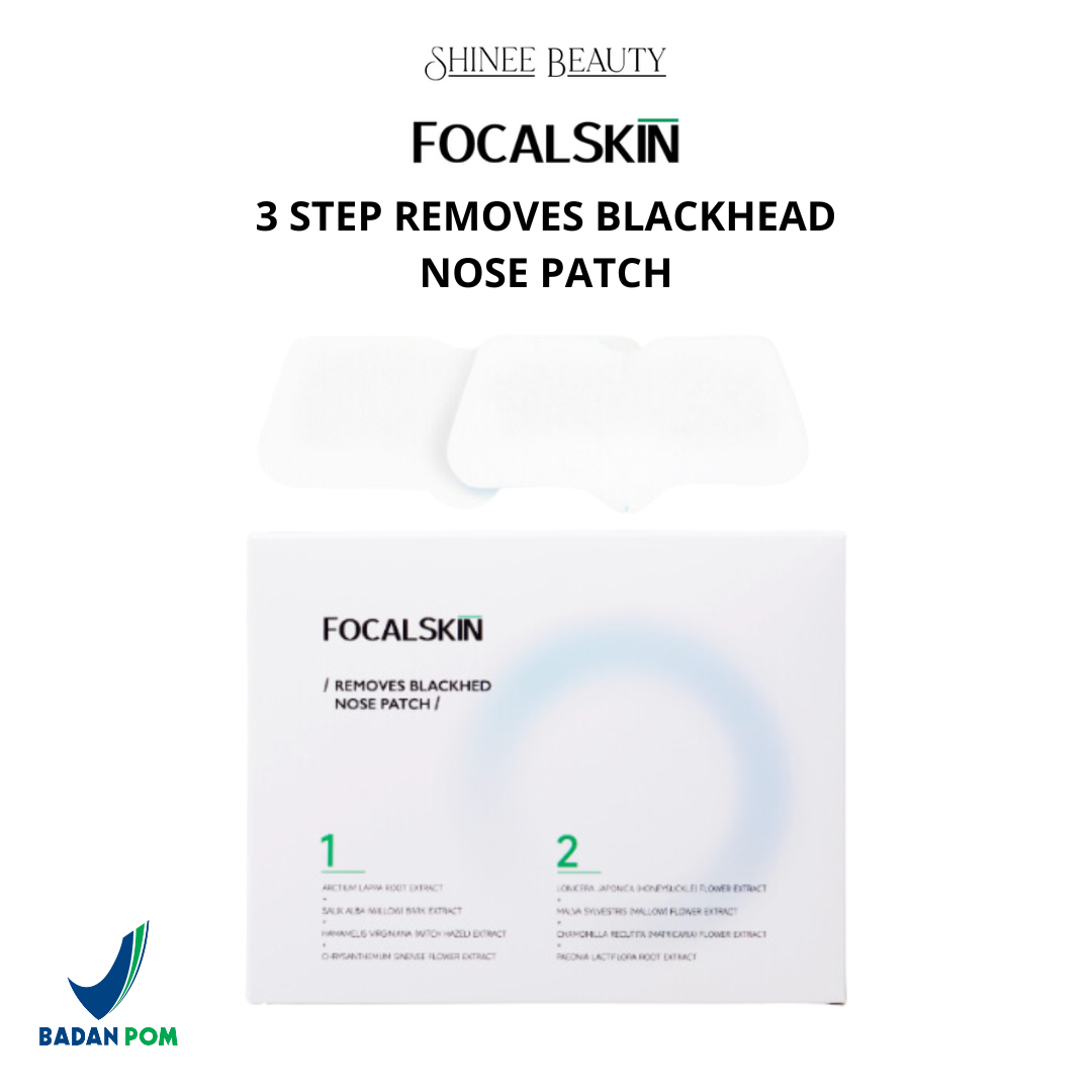 Focalskin 3 Step Removes Blackhead Nose Patch | Lazada Indonesia