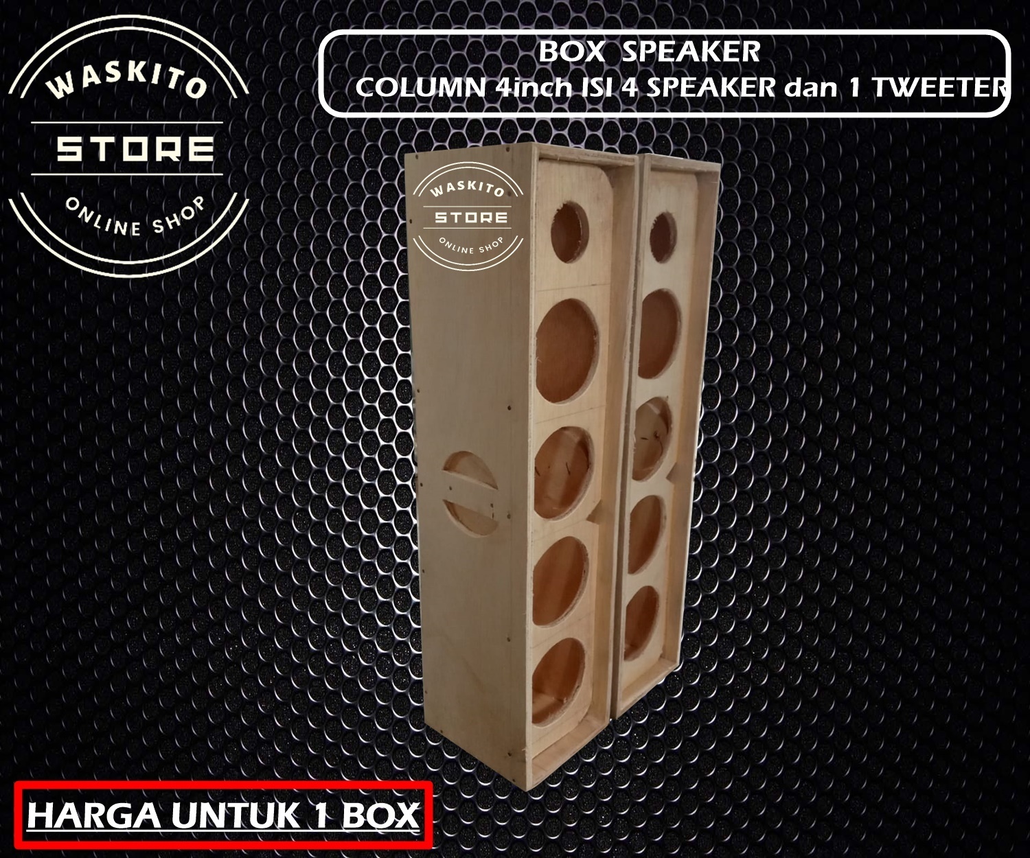 Box Speaker 4inch Column plus Tweeter | Lazada Indonesia