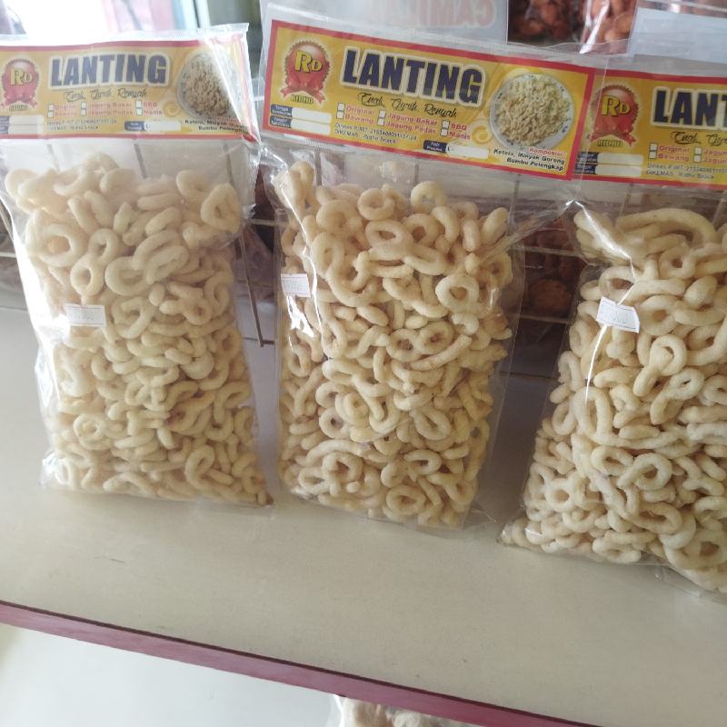Camilan lanting/Lanting bawang/Lanthing/lanthing/klanting/lanting ...