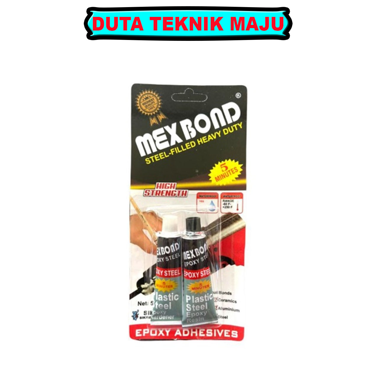 Dextone 5 Menit / Dextone Lem / Lem Serbaguna / Lem Besi / Lem Baja / Lem Tembaga / Lem Plastik ...