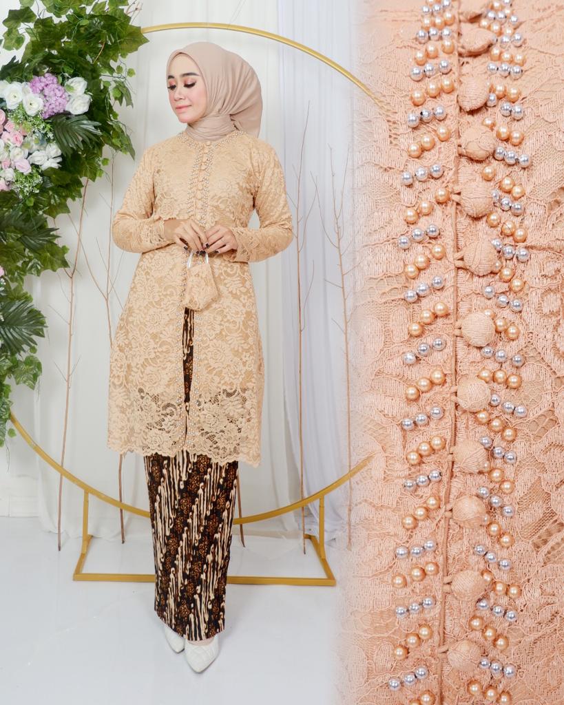 KEBAYA KANCING SERIBU/ Kebaya modern /kebaya brukat /Kebaya kancing ...