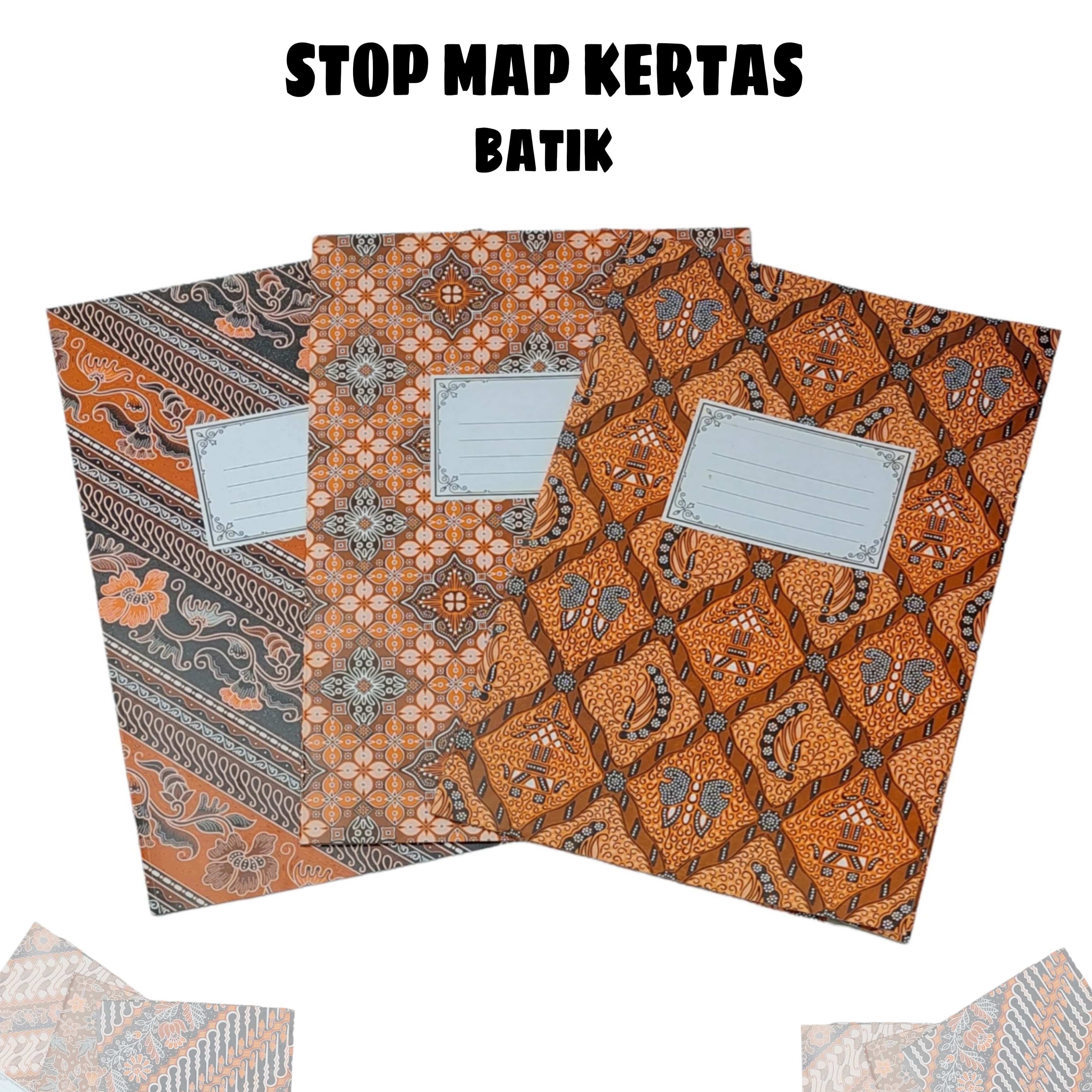 Stop Map Batik Map Batik Folio | Lazada Indonesia