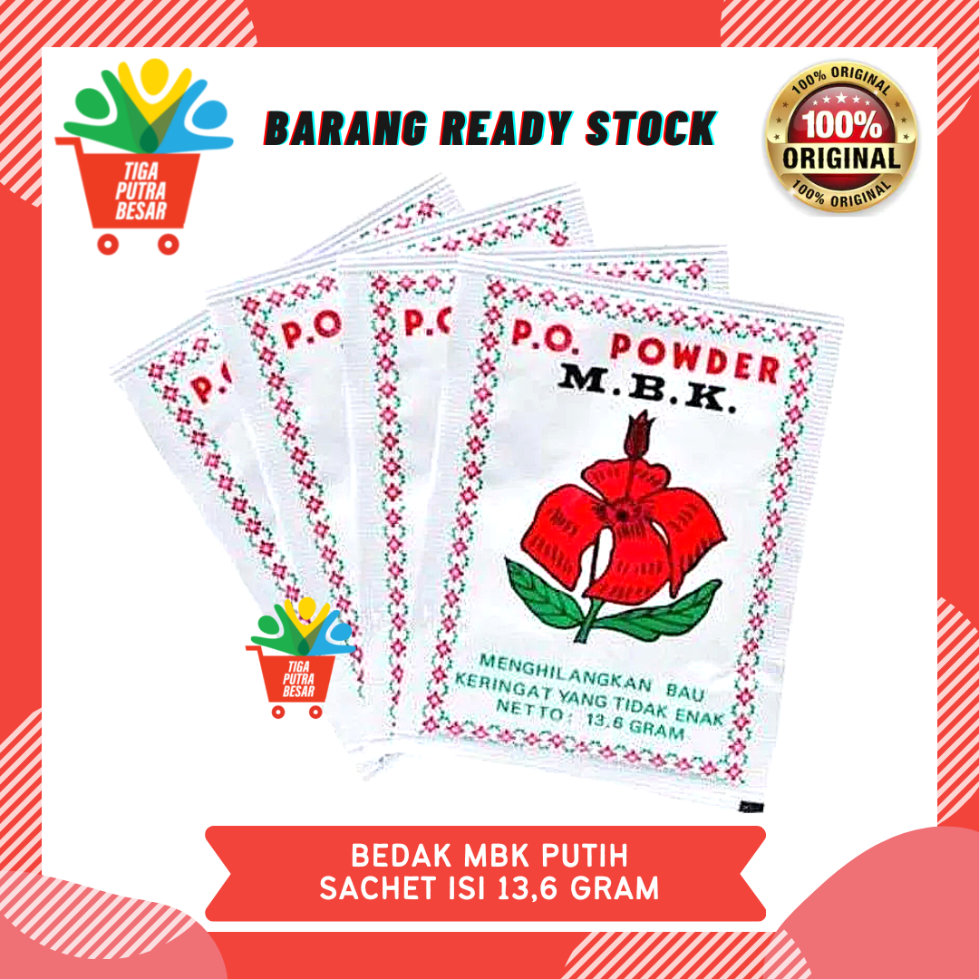 BEDAK MBK PUTIH 1 SACHET / ANTI BAU BADAN DAN KERINGAT | Lazada Indonesia