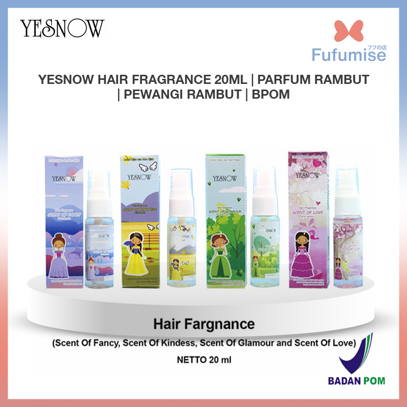 YESNOW Hair Fragrance 20ml | Parfum Rambut | Pewangi Rambut | BPOM ...
