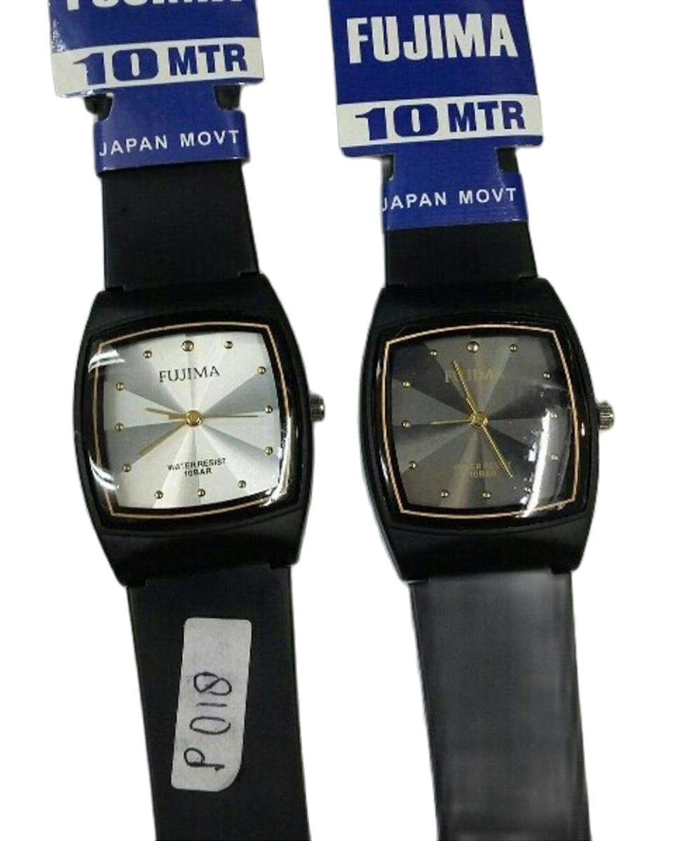 Jam tangan Wanita Fujima Original P018 Anti Air Strap Karet | Lazada ...