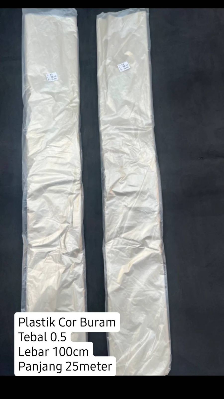 Plastik cor / Plastik rol 1m x 25m | Lazada Indonesia