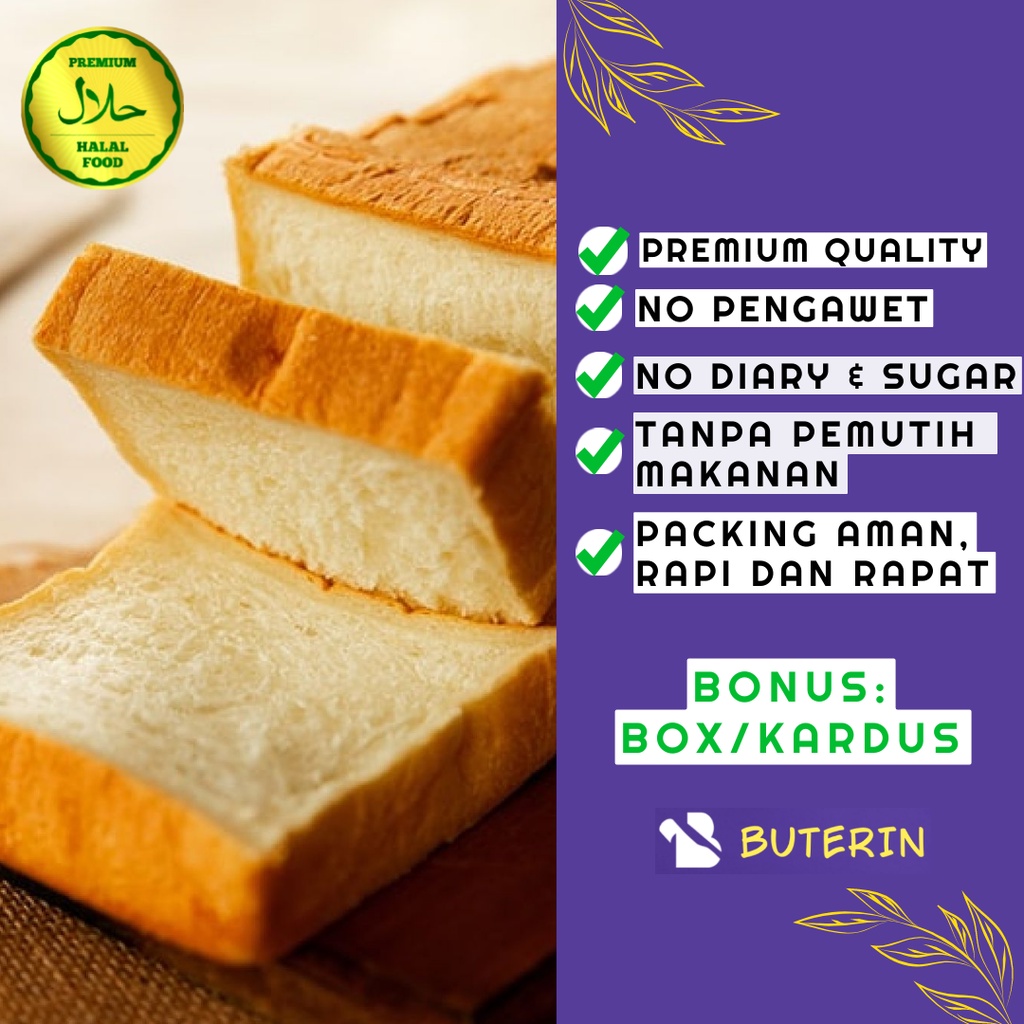 Roti Tawar - Toast Bread Buterin | Lazada Indonesia