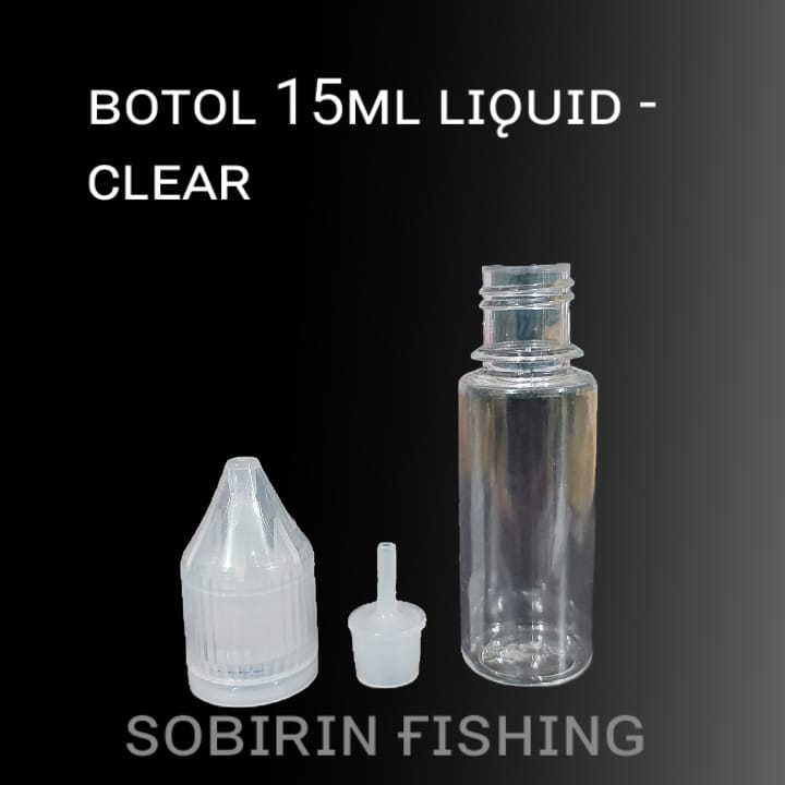 Botol Chubby 15ml - botol liquid botol essen warna clear | Lazada Indonesia