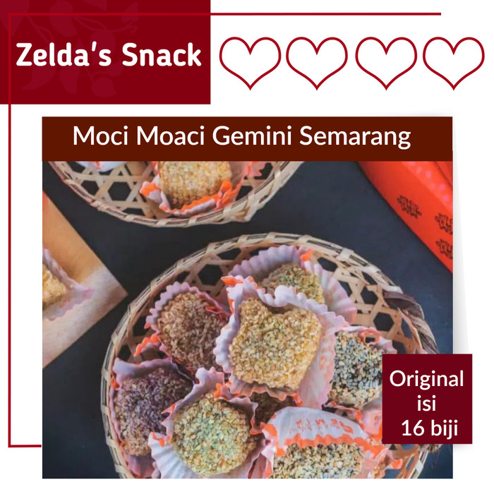 Kue Moci Moaci GEMINI Semarang | Oleh Oleh Khas Semarang isi 16 ...
