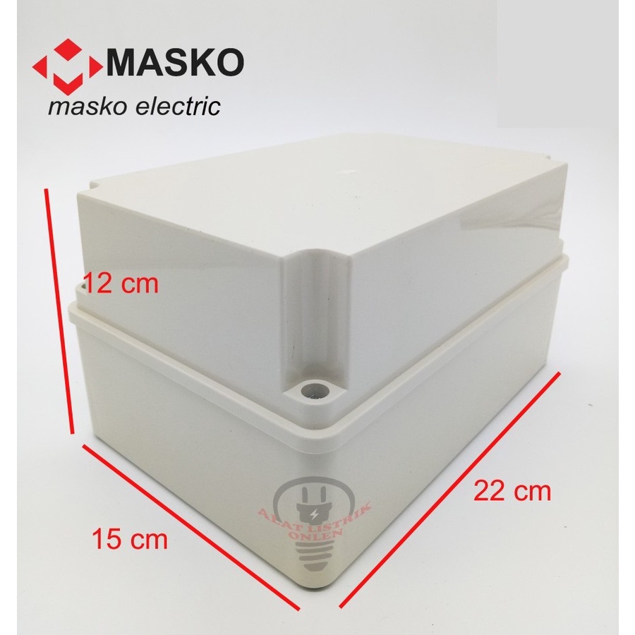SINTE MASKO Junction Box 22x15x12 cm Durados Terminal Kabel Listrik ...