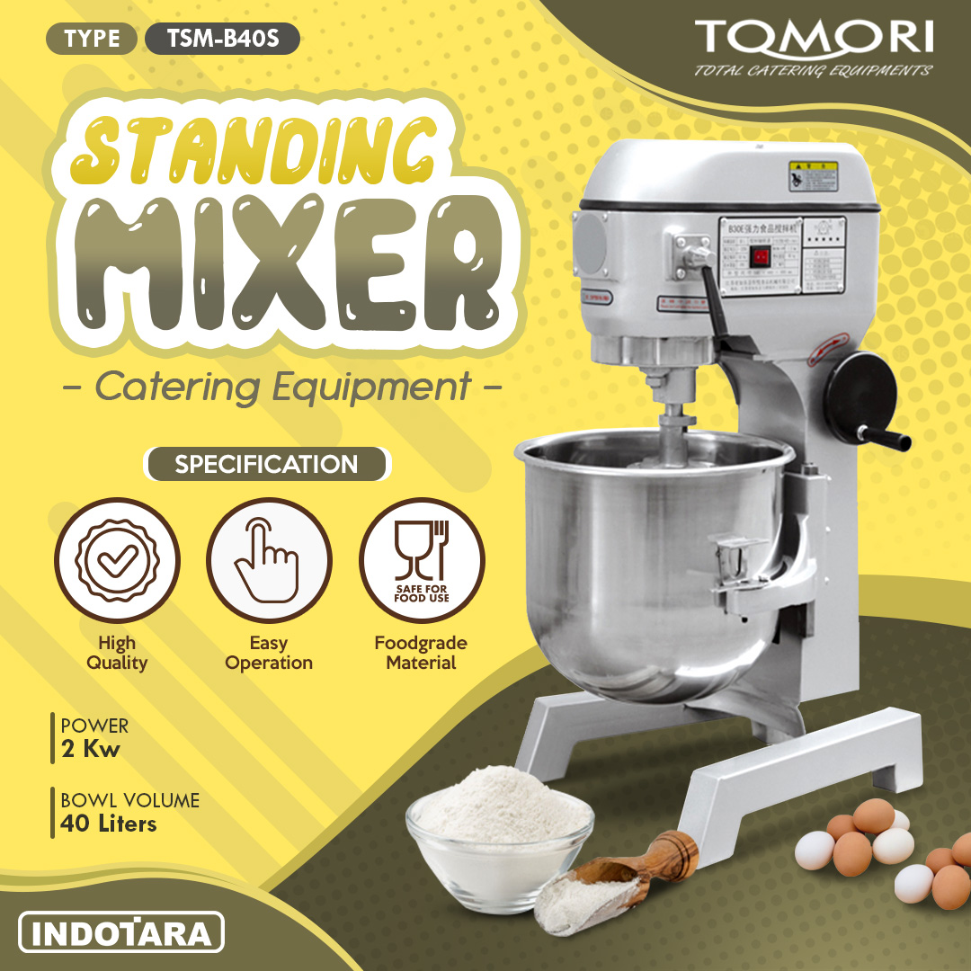 TOMORI Stand Mixer / Mixer Roti TSMB40S | Lazada Indonesia