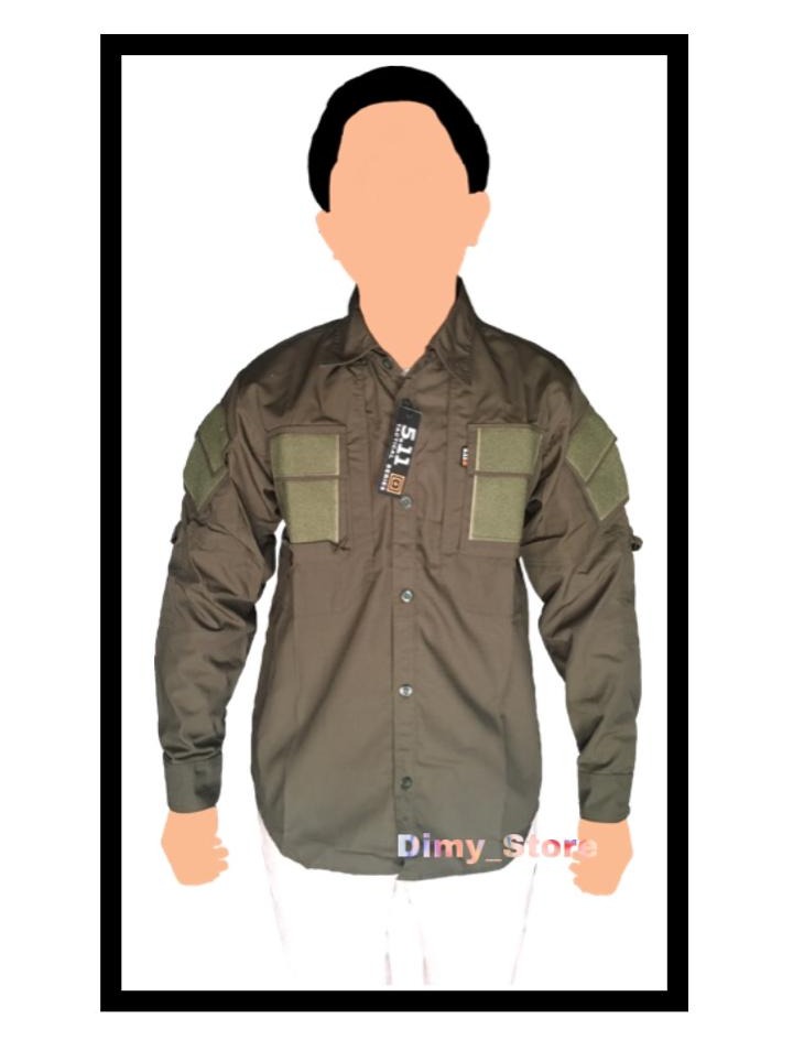 Kemeja tactical / Kemeja outdoor tactical / Kemeja lapangan | Lazada ...