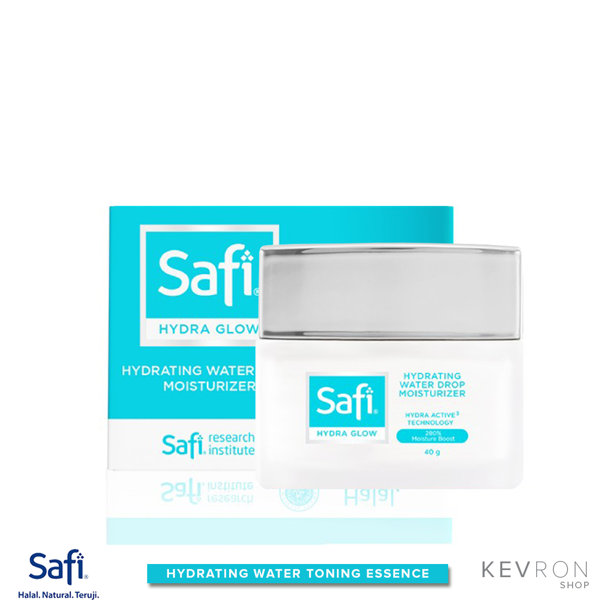 Safi Hydra Glow Hydrating Water Drop Moisturizer Pelembap Wajah Safi ...