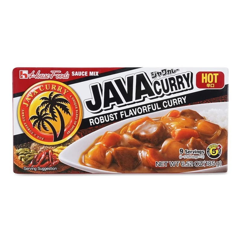 Bumbu Kari House Foods Java Curry Hot Robust Flavour 185 Gram | Lazada ...