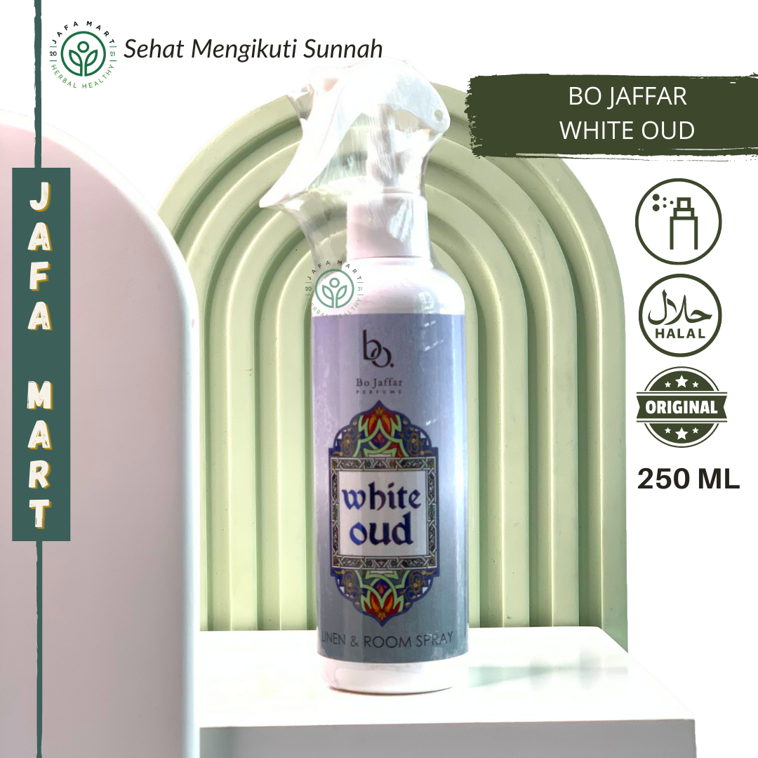Pengharum Ruangan Bo Jaffar White Oud Linen & Room Spray / Parfum ...