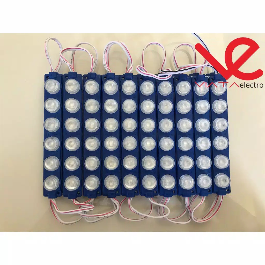 Lampu LED Module 6 Watt 24 Volt / LED Modul 6 Mata Besar 6W 24V ...