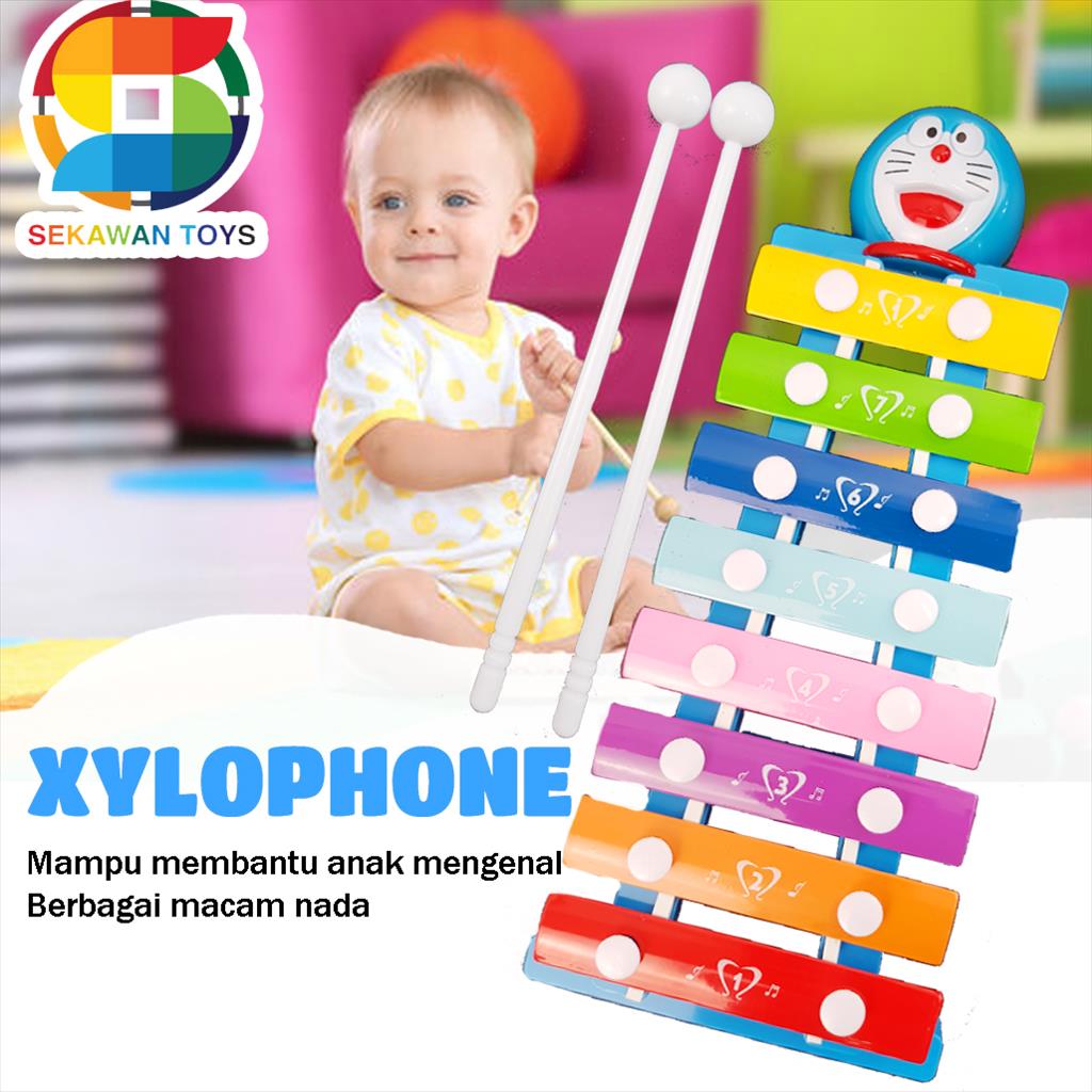 Mainan Anak Alat Musik Xylophone / Mainan Edukasi 608A | Lazada Indonesia
