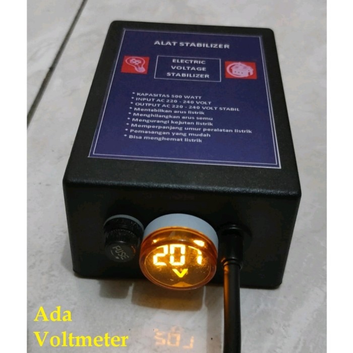 Stabilizer tegangan listrik buat peralatan listrik - standard | Lazada ...