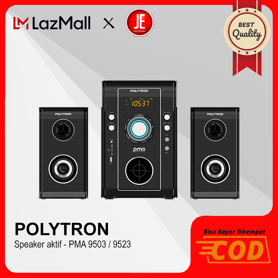 POLYTRON MULTIMEDIA Bluetooth Pma 9503 / Pma 9523 GARANSI RESMI ...