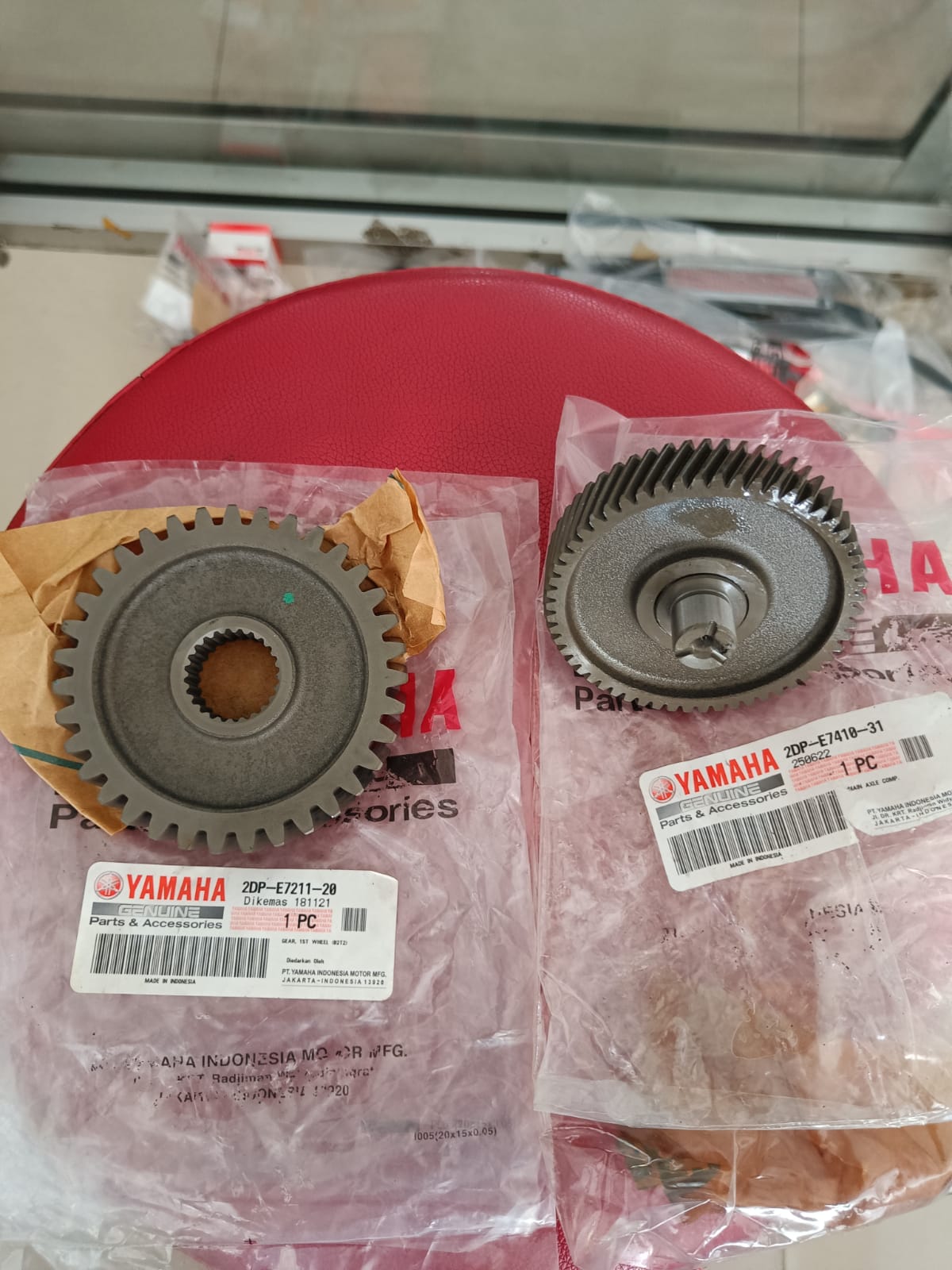 Gearbox Rasio Belakang Nmax Old Original Yamaha Genuine Parts | Lazada ...