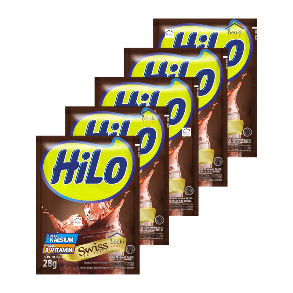HiLo - Swiss Chocolate - Paket 5 sachet | Lazada Indonesia