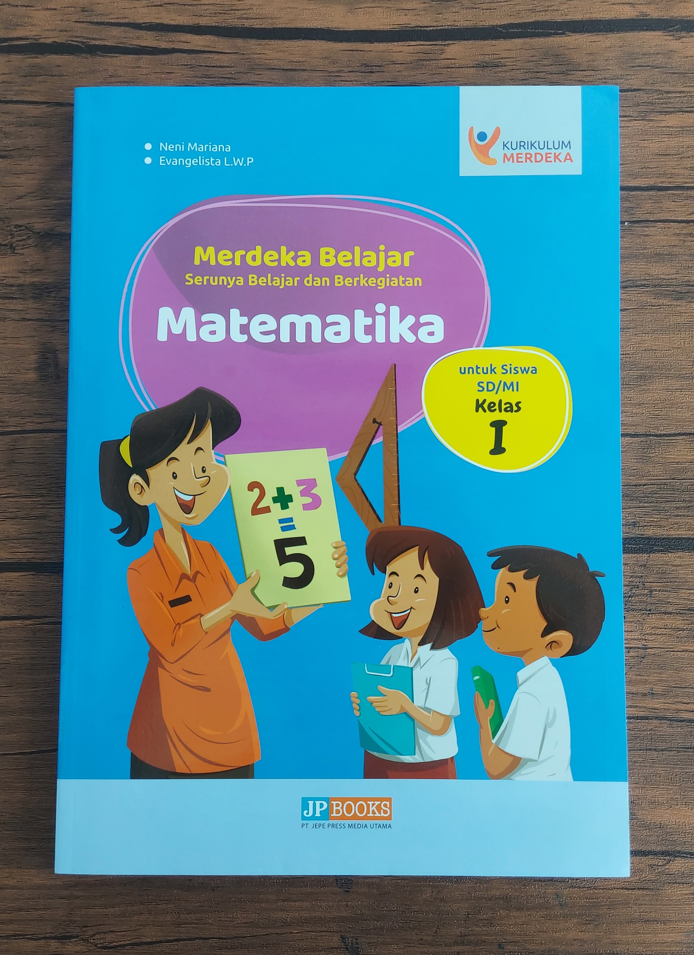 buku MATEMATIKA kelas 1 SD/MI kurikulum merdeka 2022 JP Books | Lazada ...