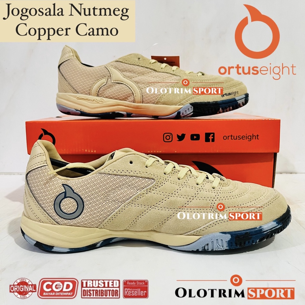 Sepatu Futsal Ortus OrtusEight Jogosala Nutmeg Original | Lazada Indonesia