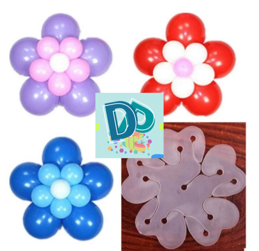 Klip Balon Bunga/flower klip balloon/klip balon | Lazada Indonesia
