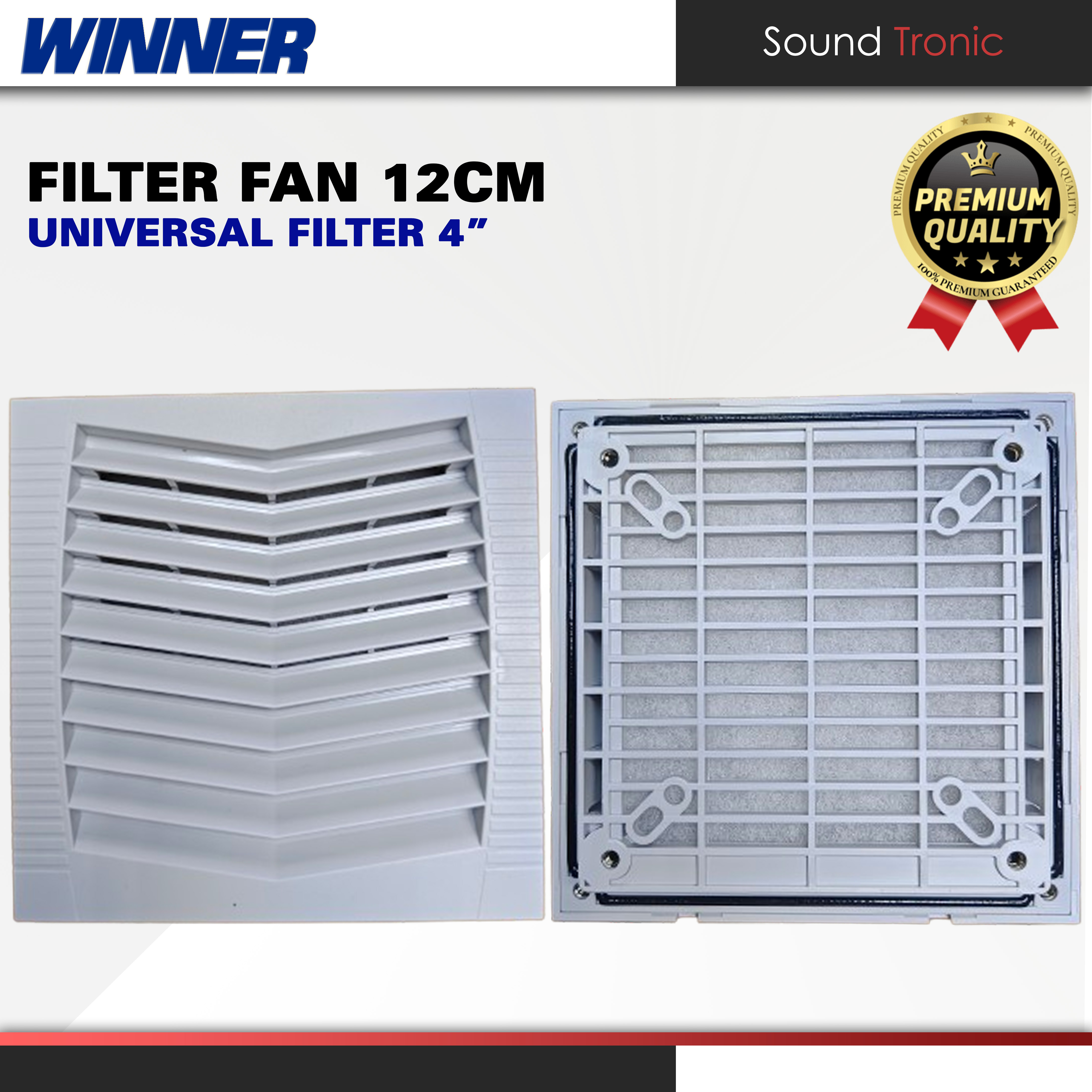 Filter Exhaust PFV9803 Fan Panel 4 inch (12cm) PREMIUM | Lazada Indonesia