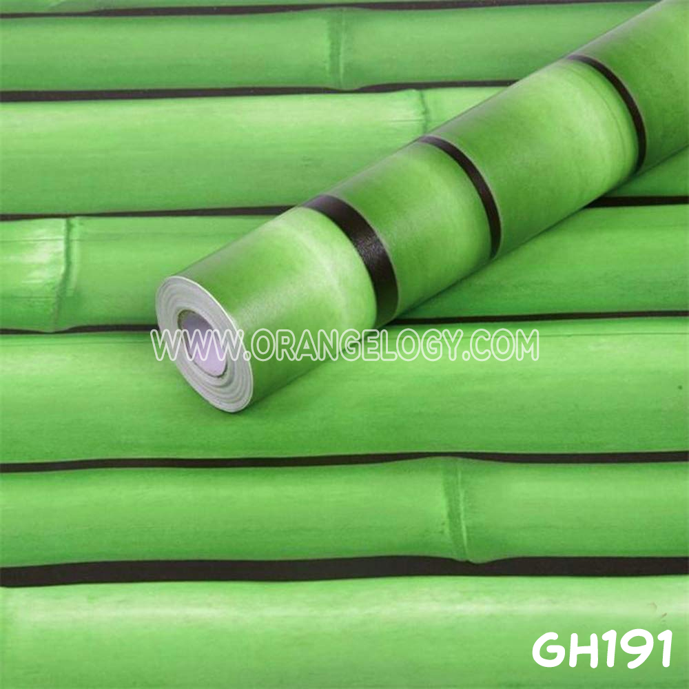 [10METER] Wallpaper Stiker Dinding Motif Ukuran 45CM X 10M Motif Bambu ...