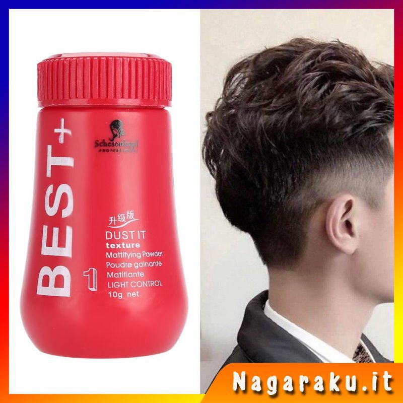 HAIR POWDER BEST+ //POMADE BUBUK PRIA DAN WANITA STYLE KOREA/MINYAK ...
