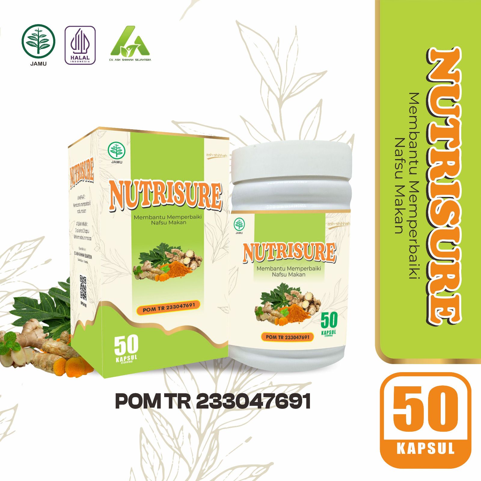 KAPSUL NUTRISURE | Lazada Indonesia