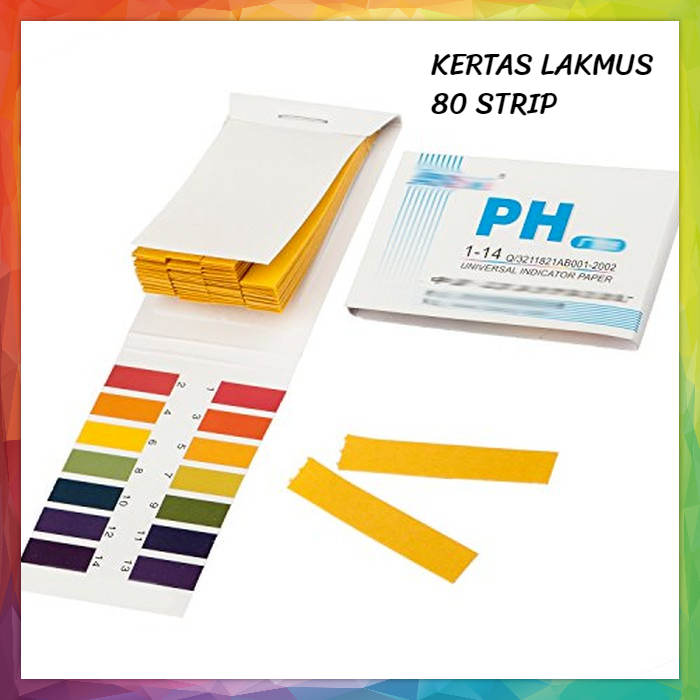 Kertas PH Meter - Alat Ukur Ph Air - Kertas Lakmus - PH Tester ...
