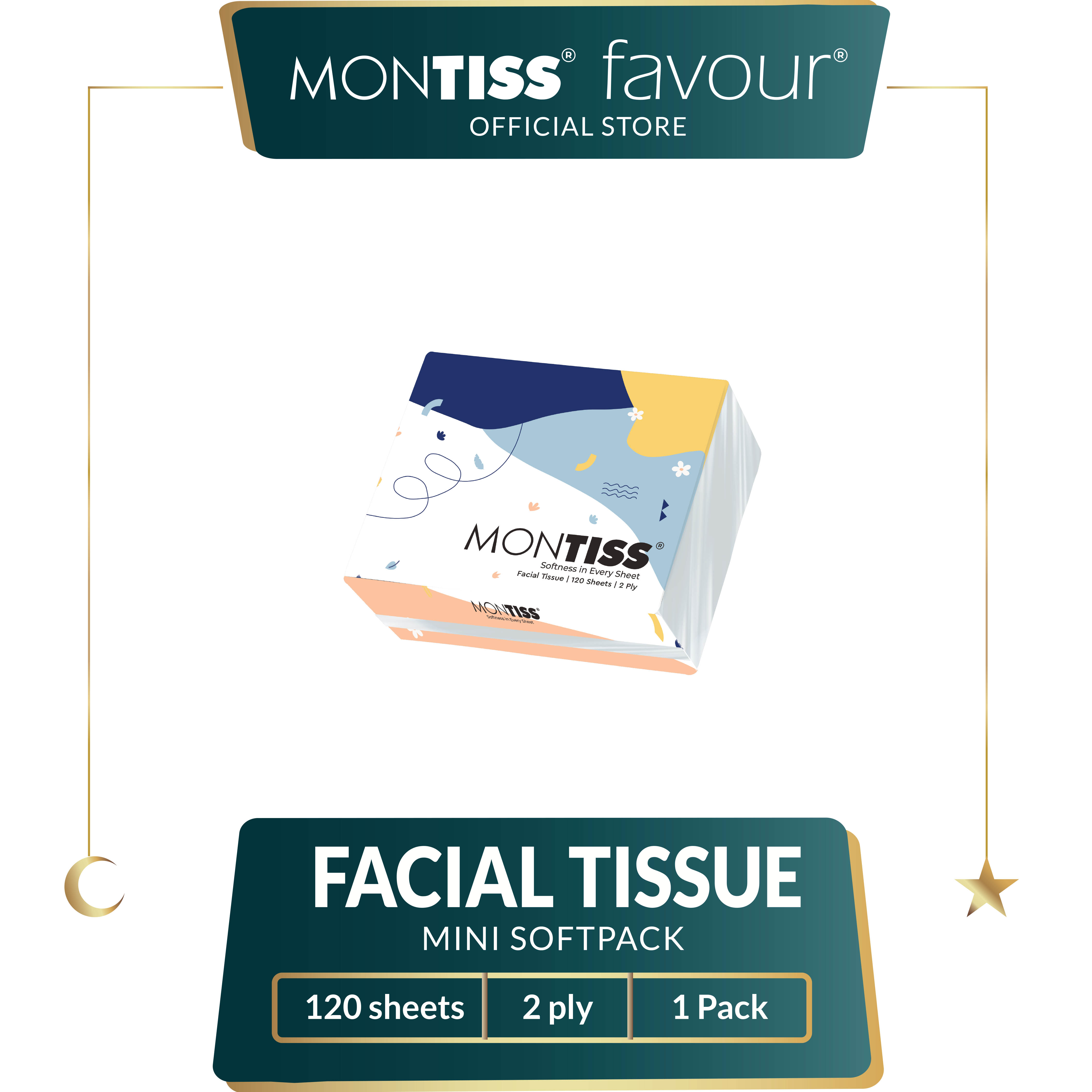 Montiss Mini Facial Tissue 120 Sheets | Lazada Indonesia