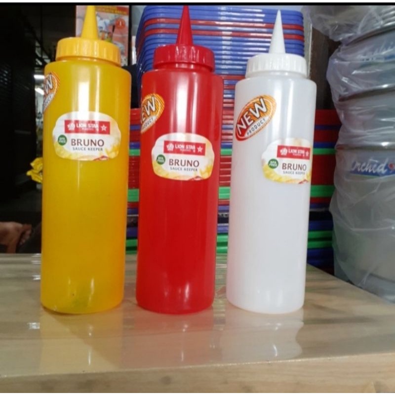 Botol Kecap Saus Plastik Lion Star 720 ML | Lazada Indonesia