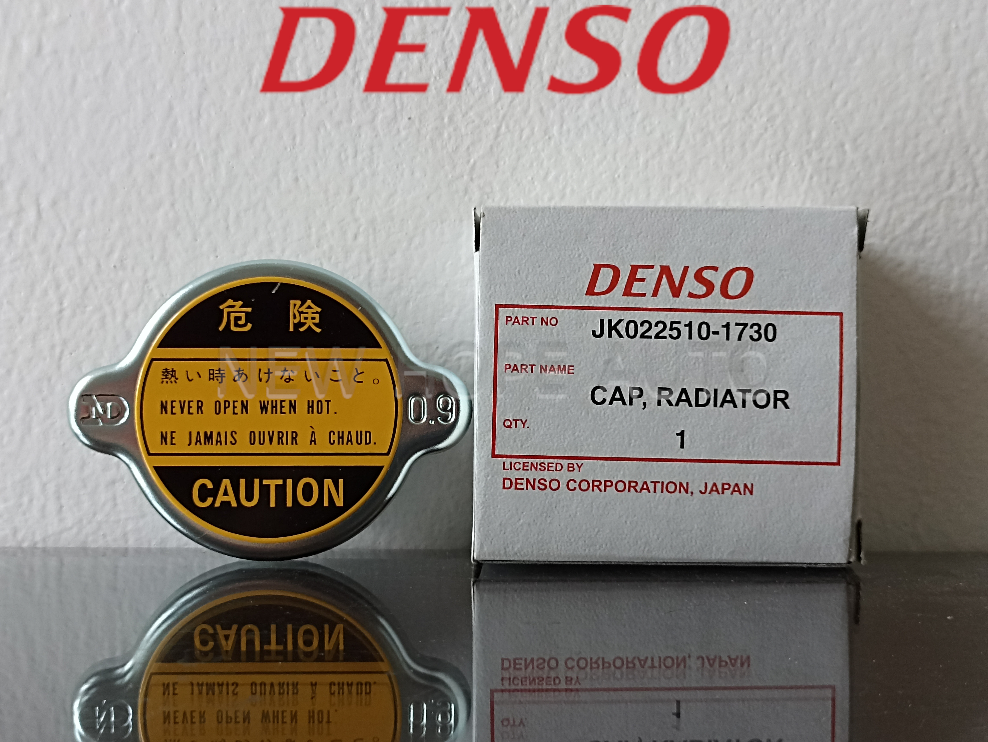 Tutup Radiator DENSO Cap 1730 0.9 Landcruiser Hardtop Panther Lama ...