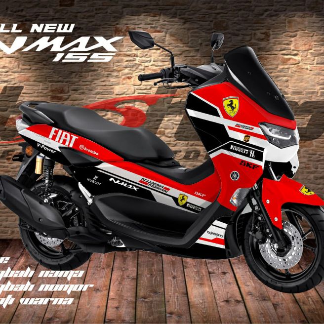 Decal Yamaha All New NMAX Ferrari | Lazada Indonesia
