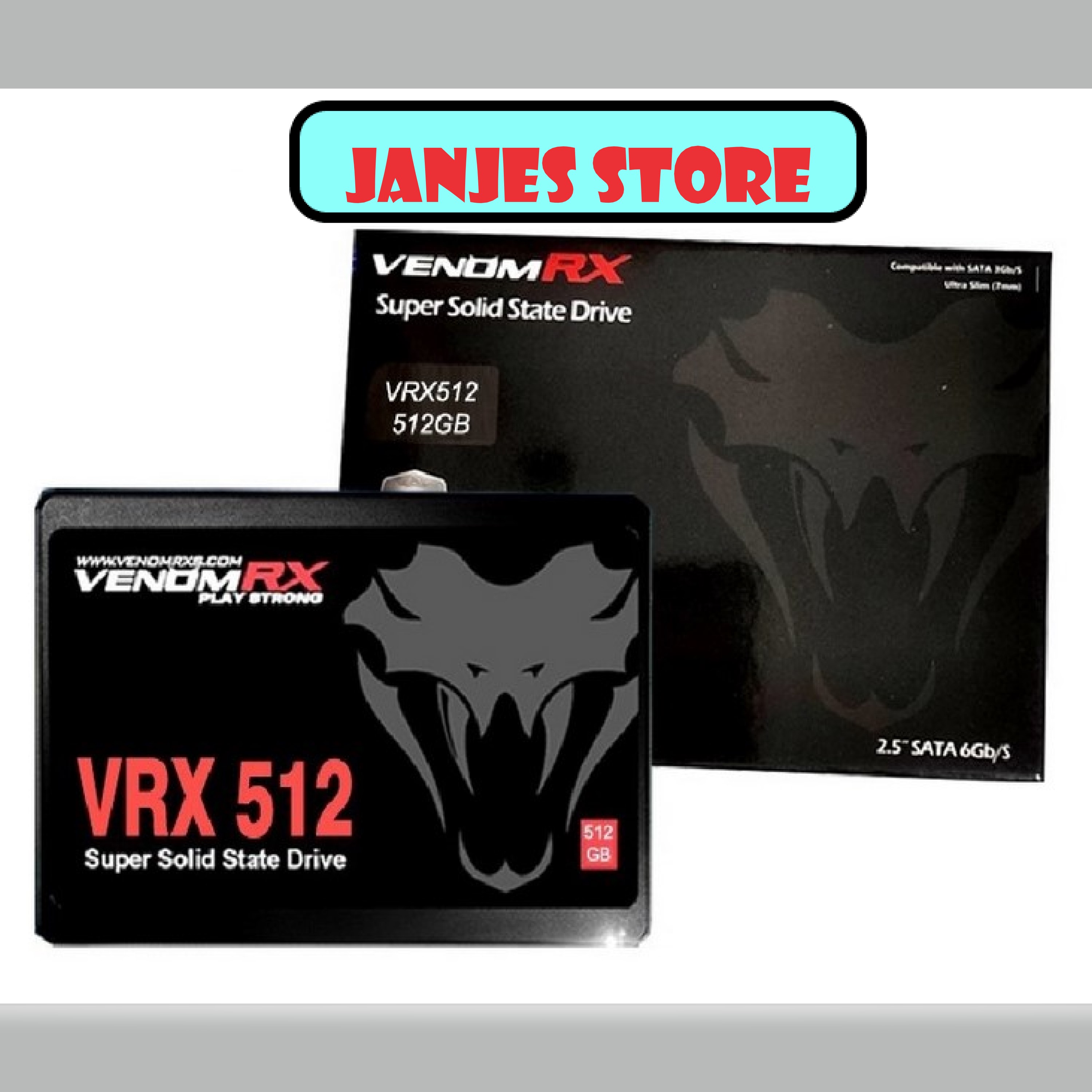 SSD VENOMRX 512GB SATA 3 SOLID STATE DRIVE 2.5" SSD 512GB VENOM RX ...