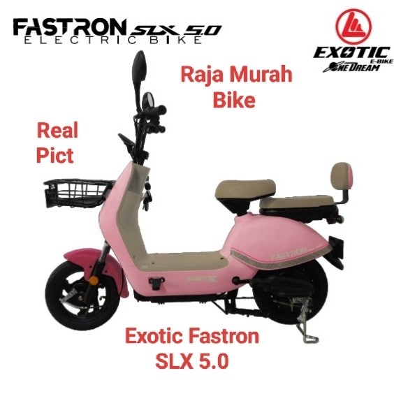 Sepeda Listrik Exotic Fastron Slx 5.0 Bergaransi Sepeda Listrik E Bike ...