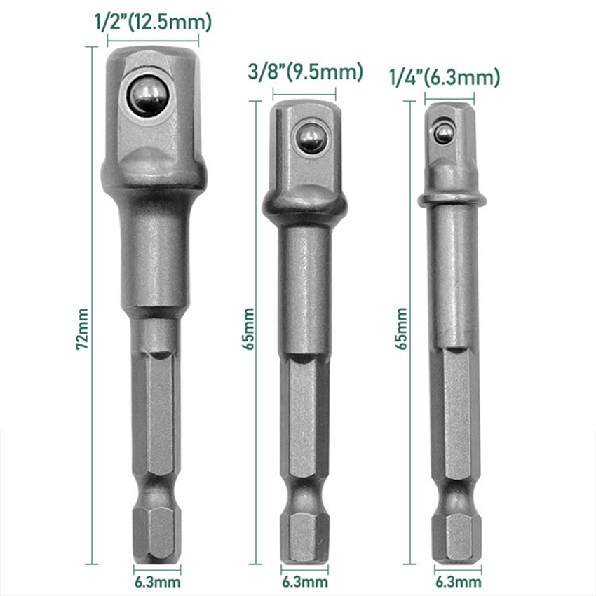 Adaptor Kunci Sok Shock | Socket Converter Adapter Female To Male ...