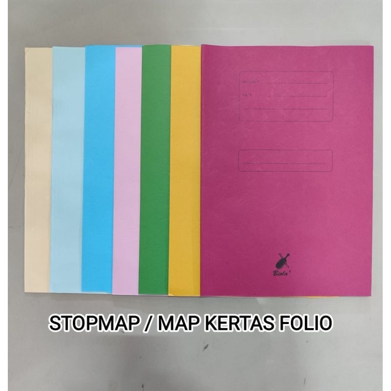 Map Kertas Biola / Stop Map Merk Biola ( Merk Bagus ) | Lazada Indonesia