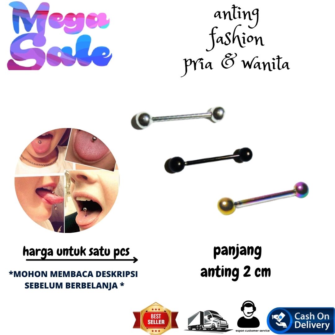 ANTING TINDIK PRIA,ANTING TINDIK WANITA,ANTING TINDIK BARBEL,ANTING ...